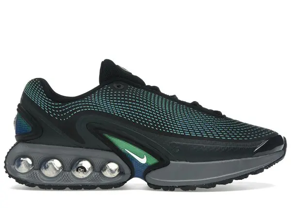 Nike Max Dn Sneakers - Black/hyper Cobalt Blue/rage Green