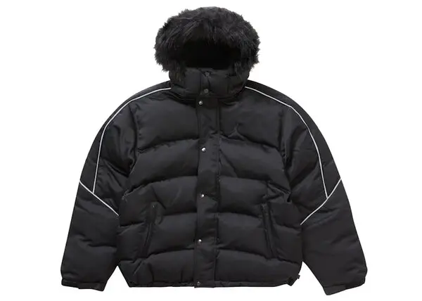 Supreme Puffer Jacket - Black