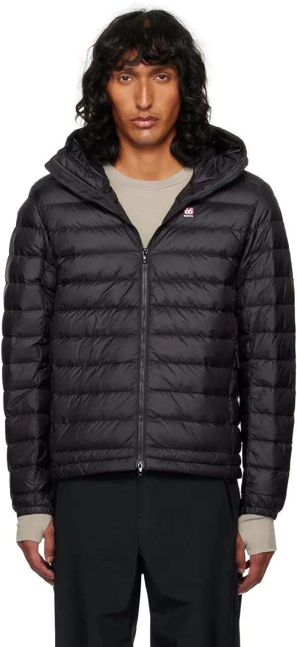 66°North Black Keilir Down Jacket 900 Black Editorialist