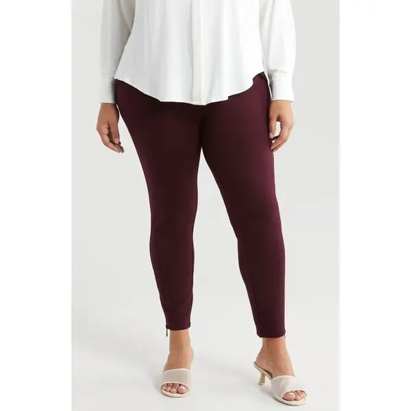 Universal Standard Moro Pull-on Pants - Black Cherry