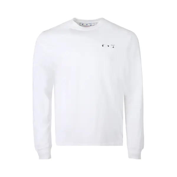 Off-White Caravaggio Paint Skate Long-sleeve Tee /black - White