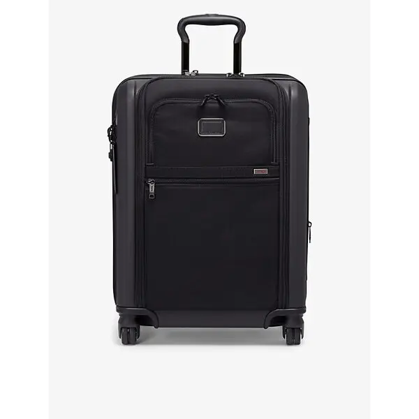 Tumi Alpha 3 Continental Expandable Four-wheel Carry-on Suitcase - Black