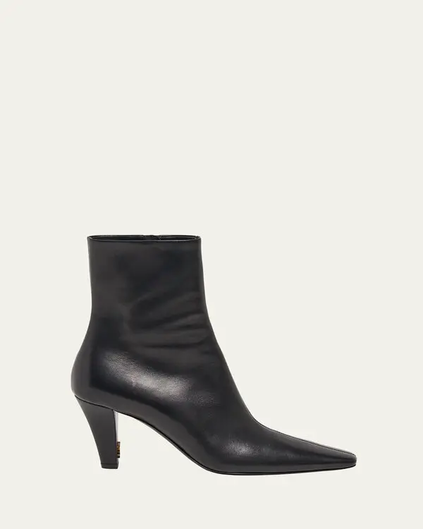Saint Laurent Jill Ankle Booties - Nero
