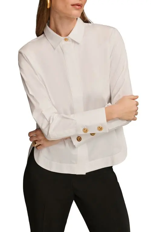 Donna Karan New York Cotton Button-up Shirt