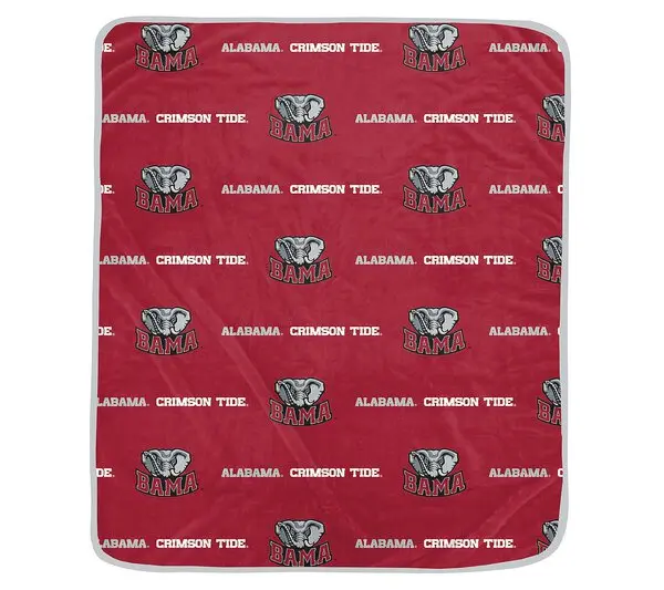 PEGASUS SPORTS Ncaa Repeat Logo Wordmark Ultra Oft Blanket