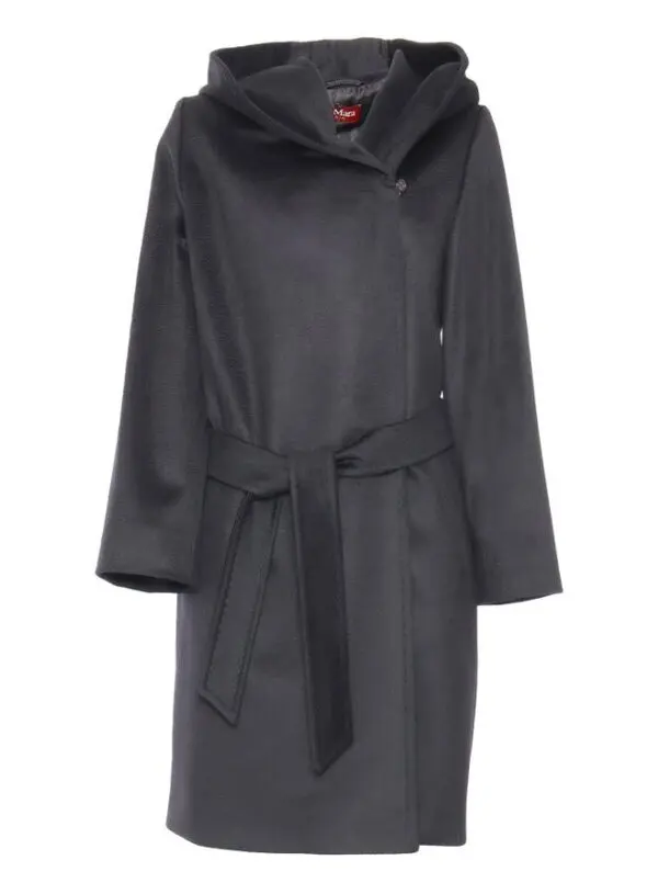 Max Mara Ludmilla Cashmere Coat In Black - 37% Off