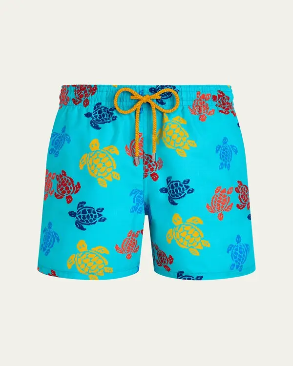 Vilebrequin Multi Turtle-print Swim Shorts
