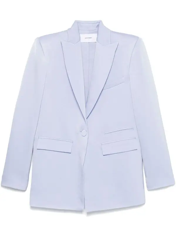 Alex Perry Satin Crepe Blazer