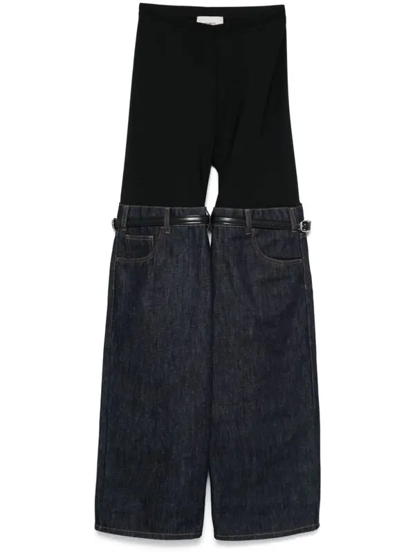 Coperni Flared Panelled Trousers