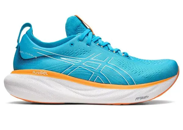 Asics Gel-nimbus 25in Sneakers - Island Blue/sun Peach