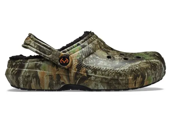 CROCS Classic Lined Realtree Apx Camo Clog - Multicolor
