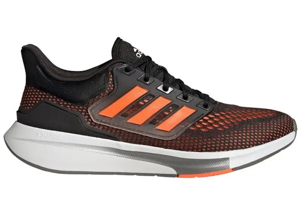Adidas Eq21 Run - Core Black/solar Orange/iron Metallic