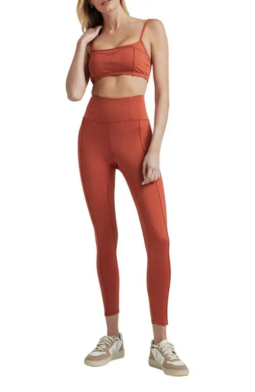 LOSANO Contour Bralette - Baked Clay