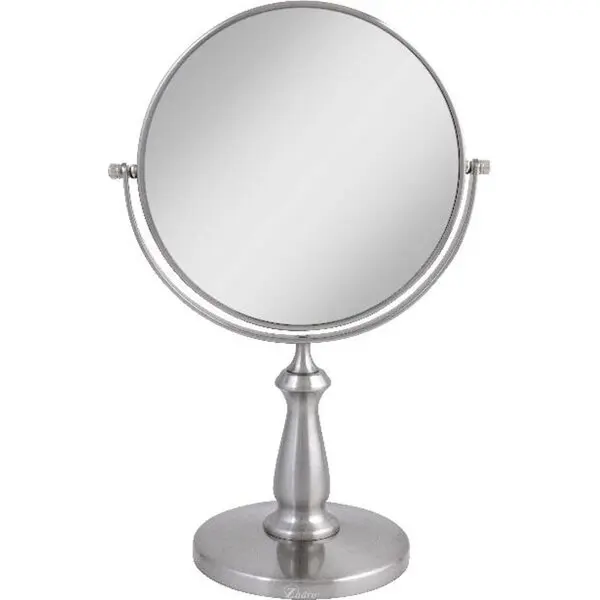ZADRO Makeup Mirror With 8x/1x Magnifications - Satin Nickel