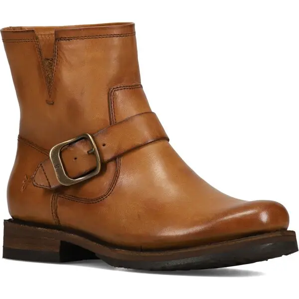 Frye Veronica Flex Bootie - Caramel Caramel