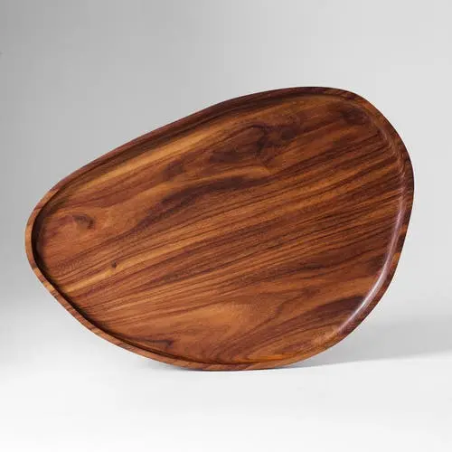 ITZA WOOD Wooden Leaf Tray