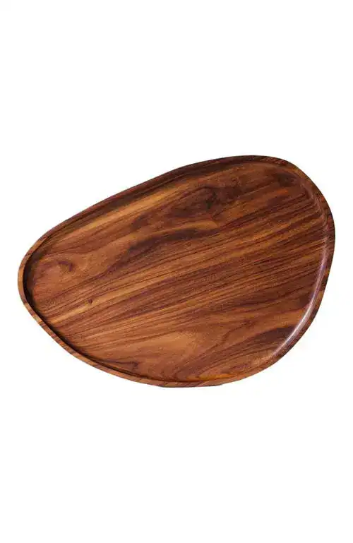 Itza Wood Leaf Tray - Thumbnail 3