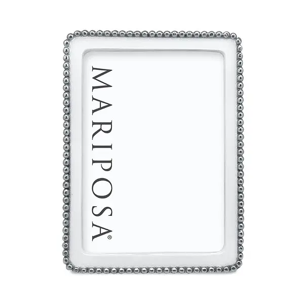 MARIPOSA Beaded Picture Frame, 5 X 7
