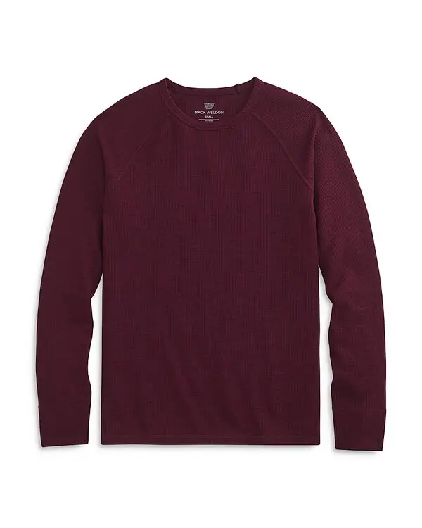 Mack Weldon Waffle Tee - Lambrusco