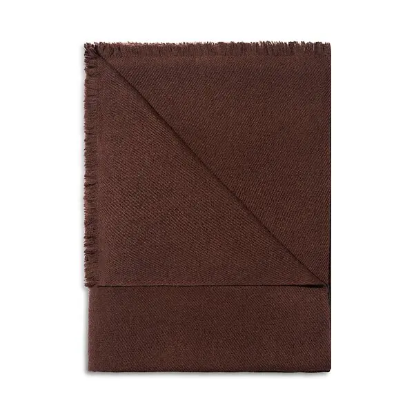 Aerin Cashmere Throw - Chocolate