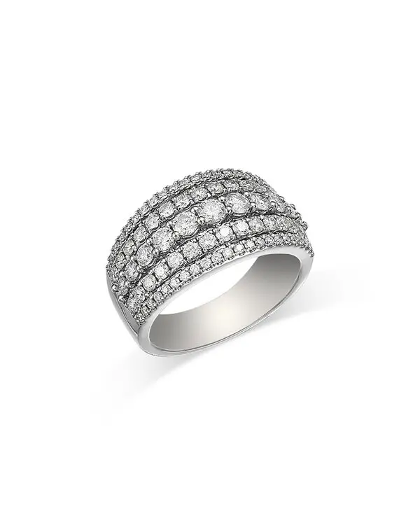 Bloomingdale'S Diamond Multi-row Band, 1.50 Tcw