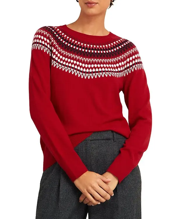 HOBBS LONDON Greta Fairisle Sweater