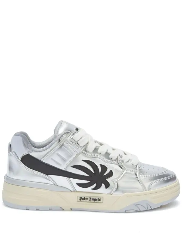 Palm Angels Venice Mirror Sneakers - Silver