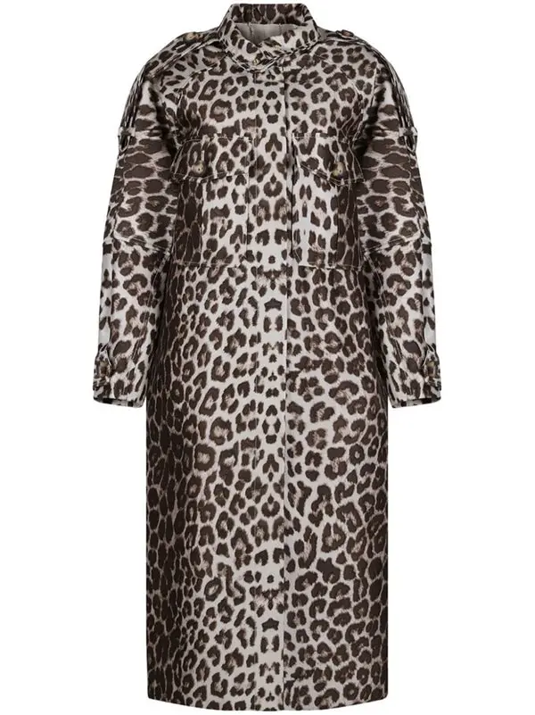 Zimmermann Animal Print Coat