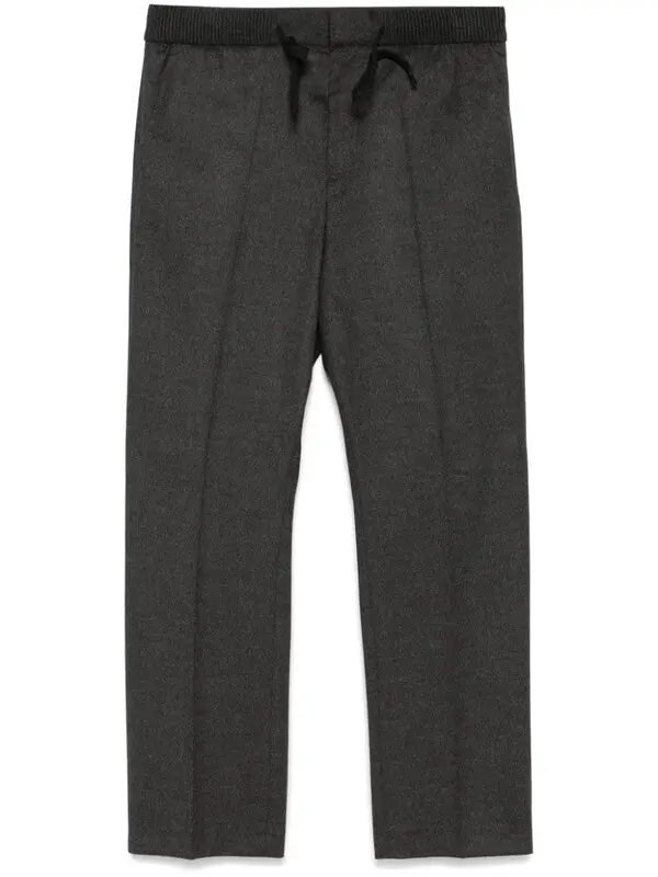 Hugo Boss Slim-cut Flannel Trousers