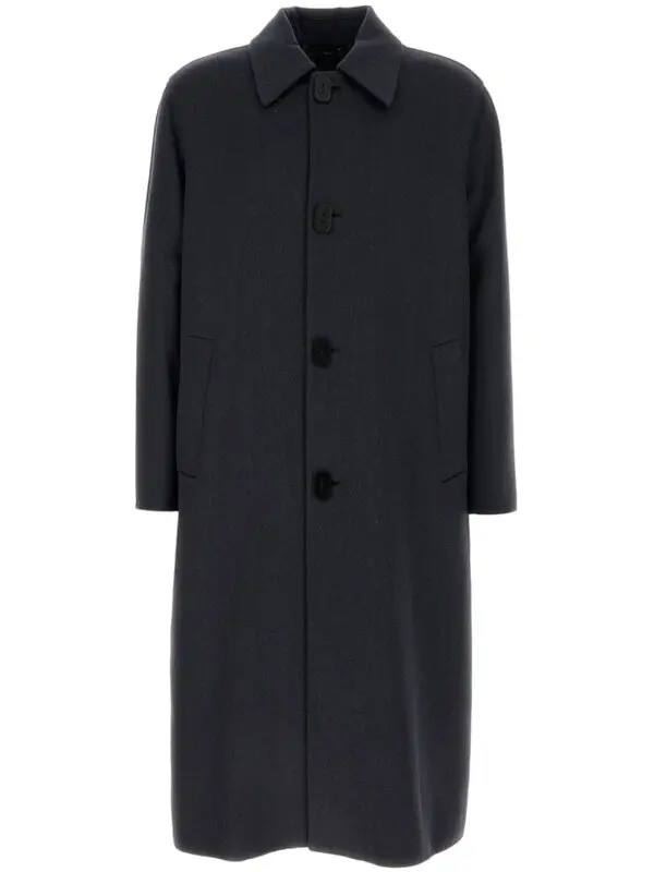 Fendi Wool Coat - Grey
