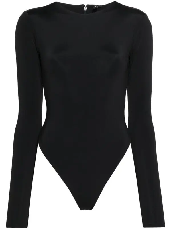 ENTIRE STUDIOS Ls Bodysuit Nylon Spandex - Black