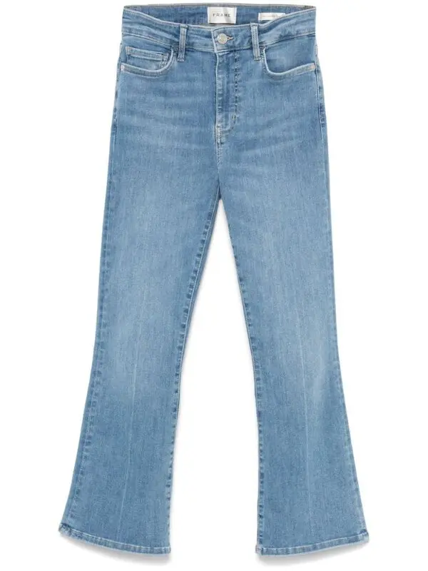 FRAME Le Crop Mini Flare Jeans