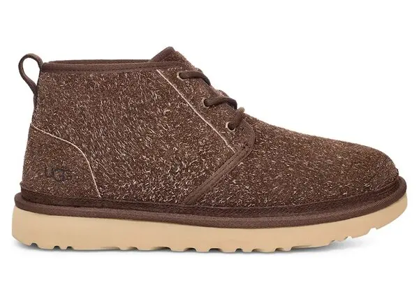 UGG Neumel Shaggy Suede Boots - Burnt Cedar