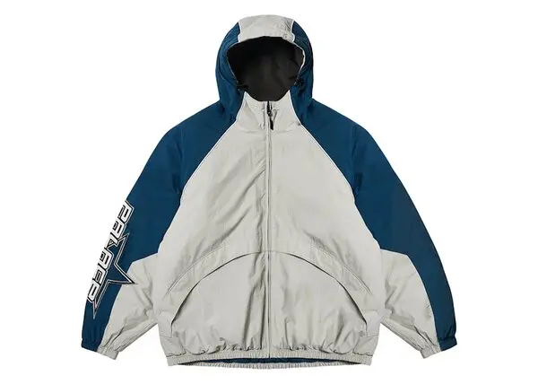 PALACE Rs Stars Jacket - Grey/navy Blue