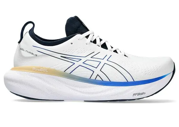 Asics Gelnimbus 25in Athletic Sneakers - White/illusion Blue