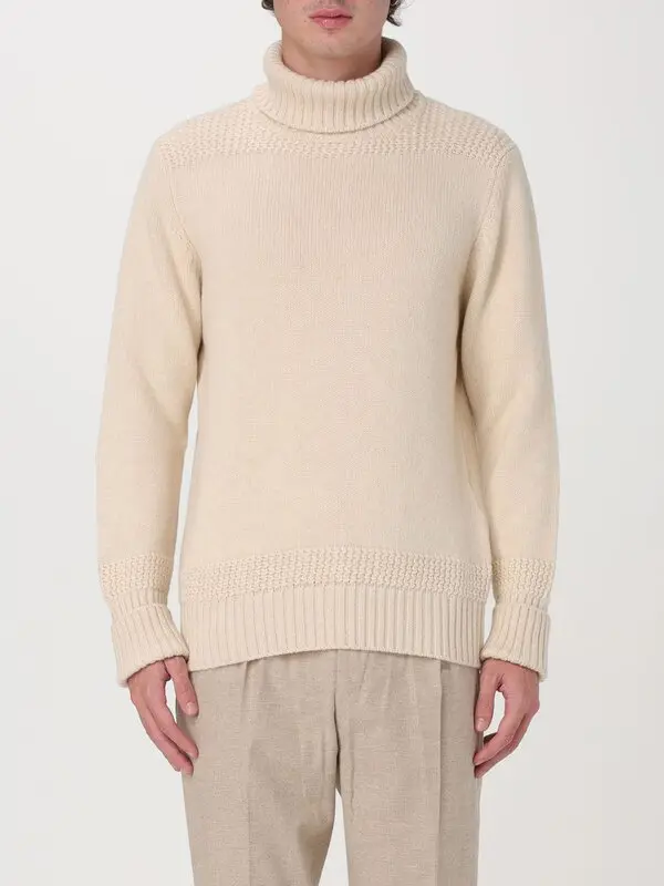 FAY Pullover - Yellow Cream