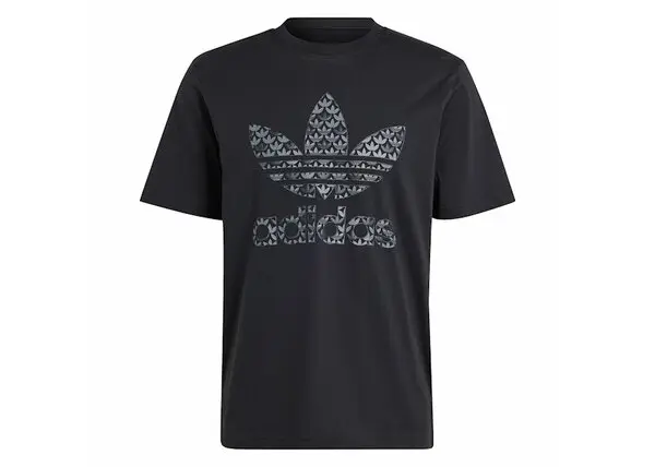 Adidas Classic Monogram Graphic Tee Shirt