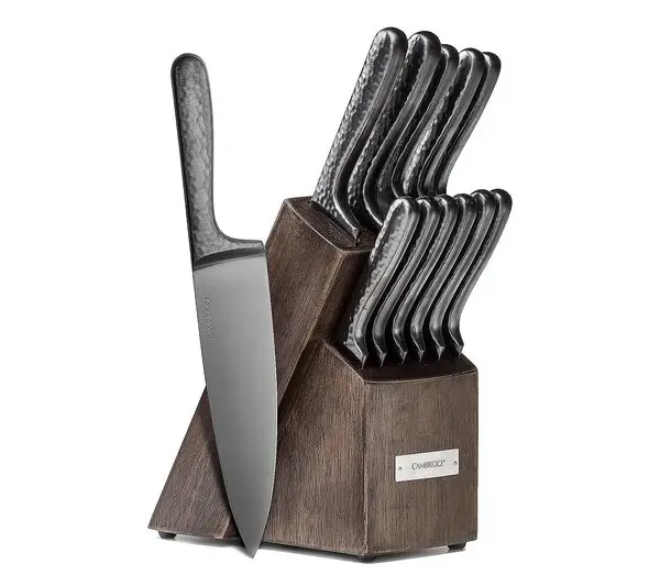 titanium knife block set