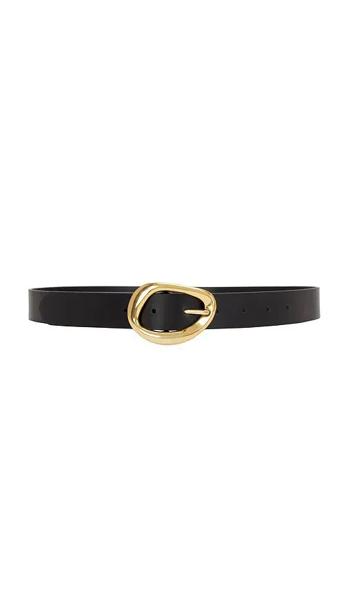 Good American Loop Belt With Gold-tone Buckle
