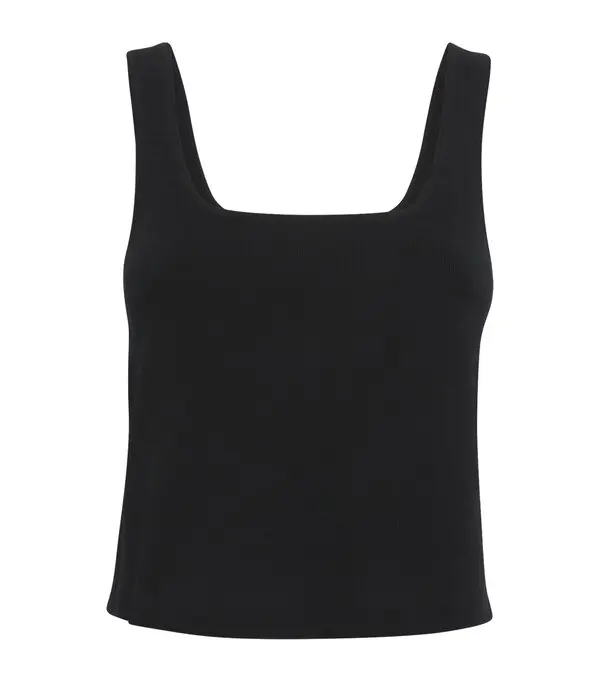 Maje Knitted Tank Top - Black