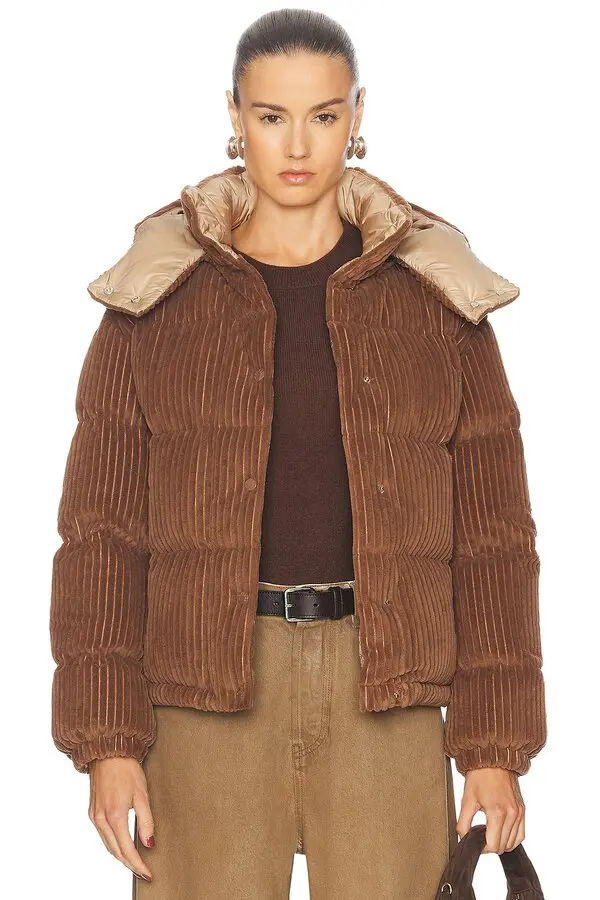 Moncler Daos Padded Corduroy Jacket