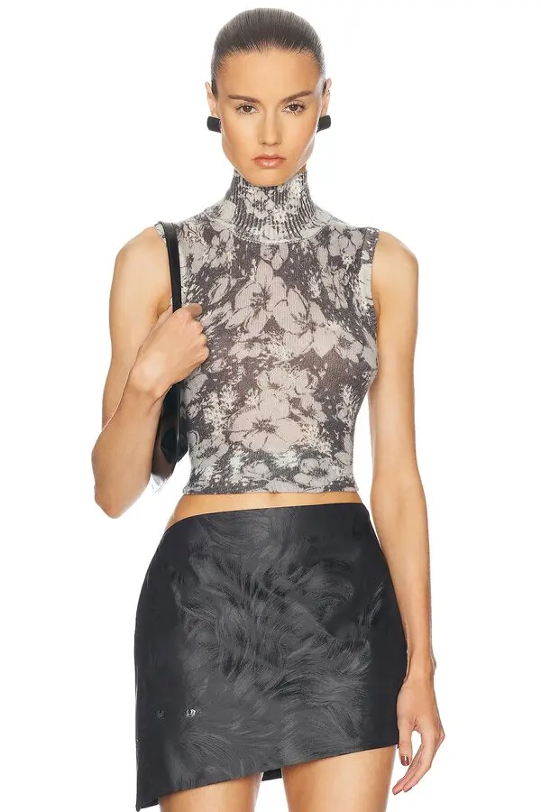 MOSCHINO JEANS Turtleneck Top