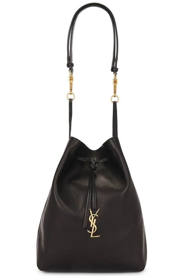 Saint Laurent Paris Vii Pochon Bag - Nero