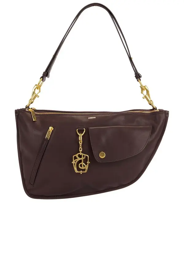 Burberry Medium Shield Twin Bag - Berry