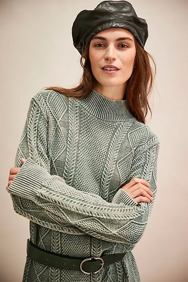 NICHOLAS K Leather Beret