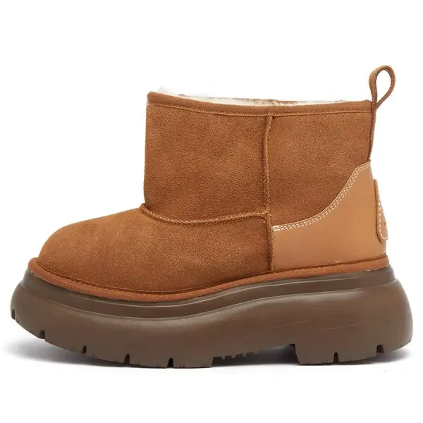 R13 Chunky Shearling Ankle Boots