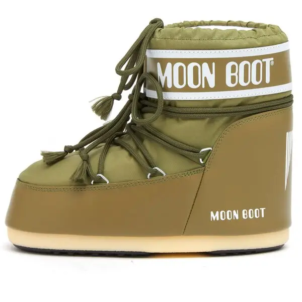 Moon Boot Icon Low Nylon Boots - Khaki