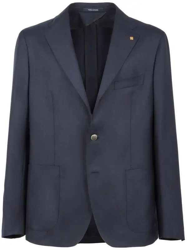 Tagliatore Cashmere Single-breasted Blazer