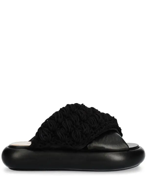JW Anderson Crochet Twister Slides