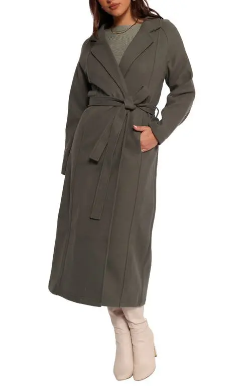 PETAL & PUP Violeta Belted Coat